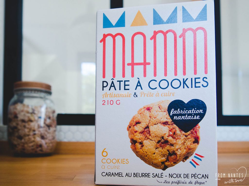 J’ai testé Mamm Cookies, la pâte à cookies prête à cuire made in Nantes